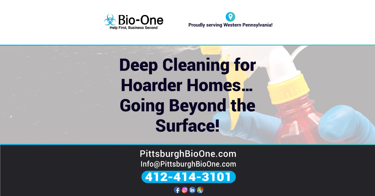 Deep Cleaning for Hoarder Homes… Going Beyond the Surface! - Bio-One of ...